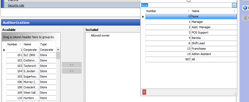 How To Add A New Employee Into Configuration Center Beans And Brews Help Desk